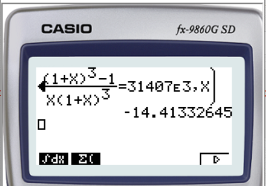 Fx 9860g solver계산오류